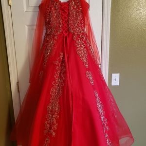 Dresses | New Red Pageant Dress | Poshmark